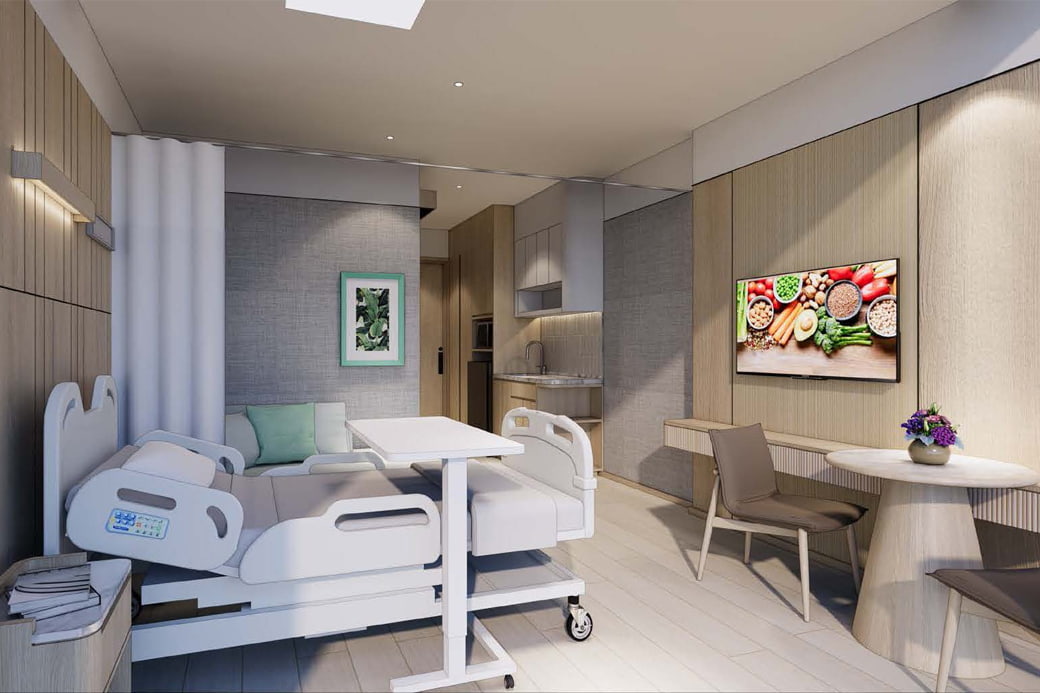 ห้องพักเดี่ยว Private Premium - Viva Wellness